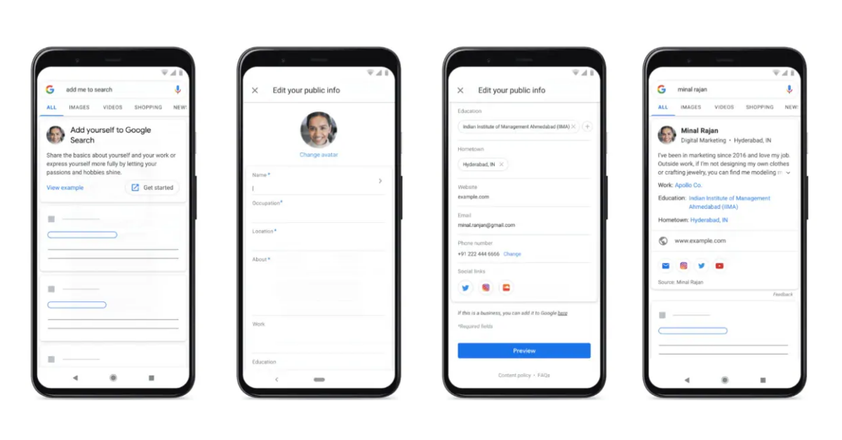 HOW TO CREATE A GOOGLE PEOPLE CARD? - HiDM - Hisar Institute of Digital ...
